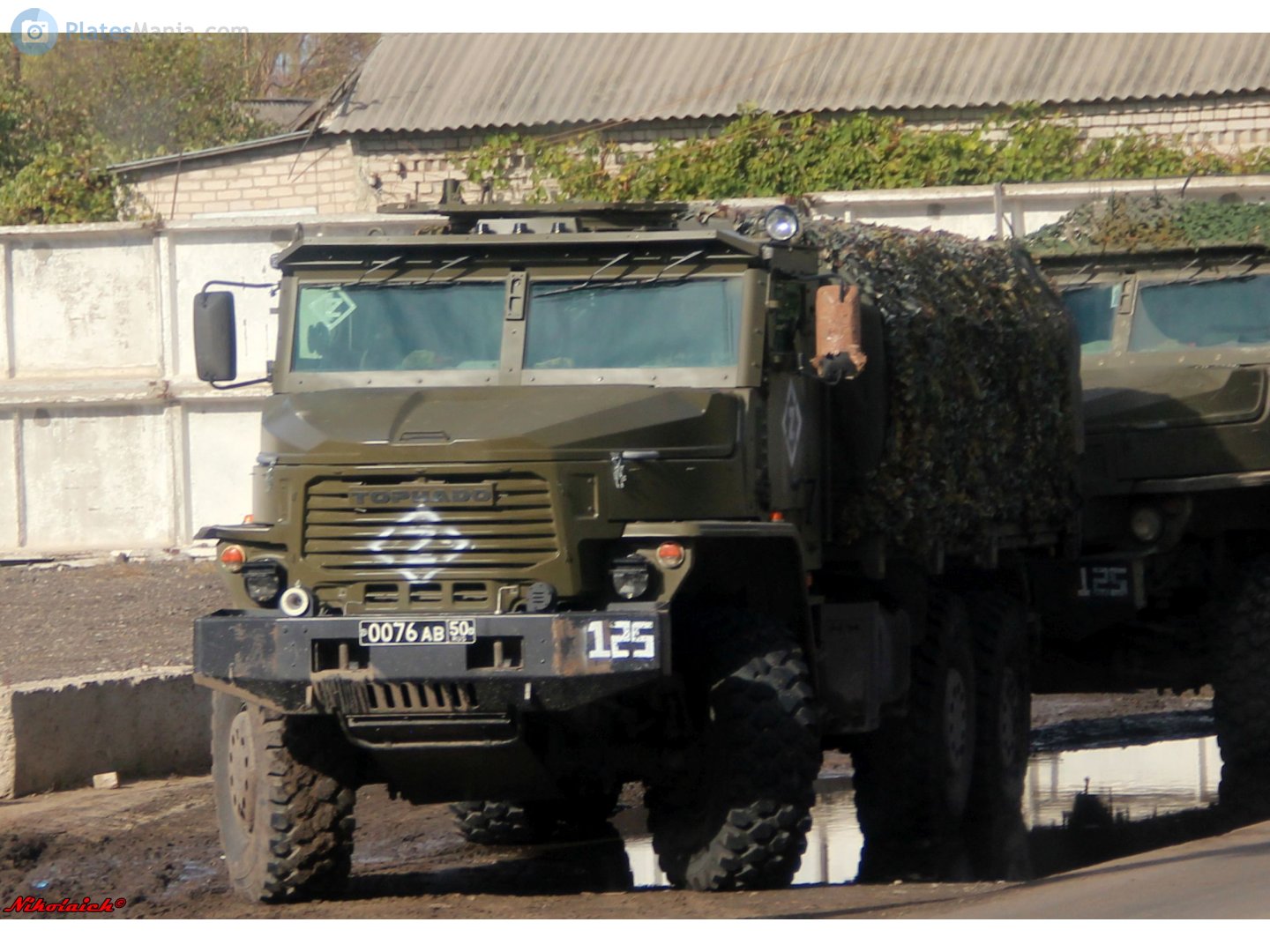 "0076 ав 50" photos Ural (UralAZ) 6370. Russia