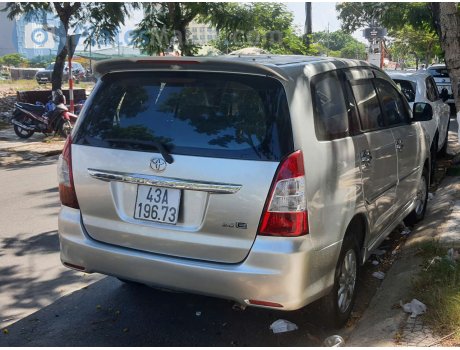 43A-196.73, Toyota Innova (Da Nang Municipality) License plate of Vietnam