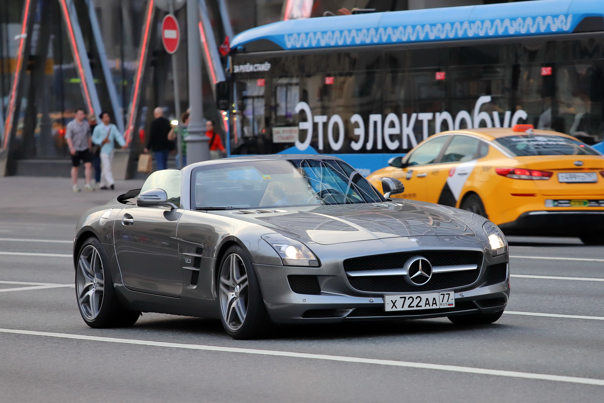 "х 722 аа 77" photos Mercedes-Benz SLS AMG. Russia