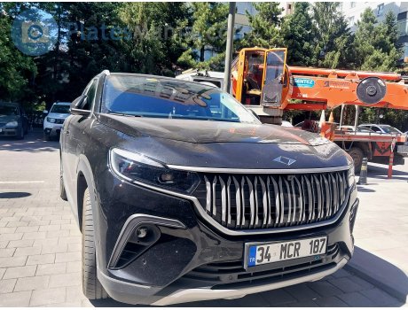 34 MCR 187, Togg T10X (İstanbul) License plate of Turkey