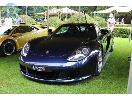 FL 92242, Porsche Carrera GT , License plate of Liechtenstein