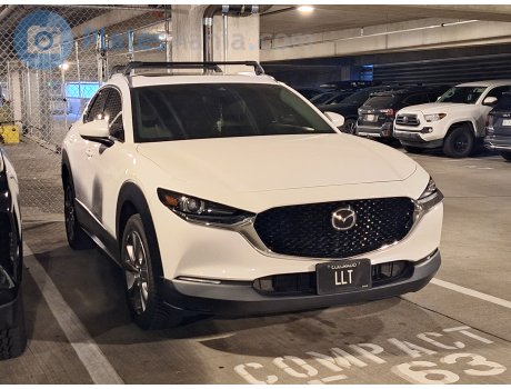 LLT, Mazda CX-30 (Colorado) License plate of the USA