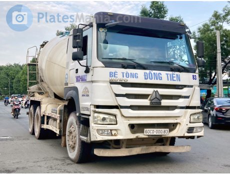 60CD-000.83, CNHTC (Sinotruk) Howo 7-Series (Đồng Nai Province) License ...