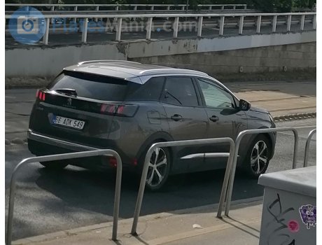 66 ADK 549, Peugeot 3008 (Yozgat) License plate of Turkey