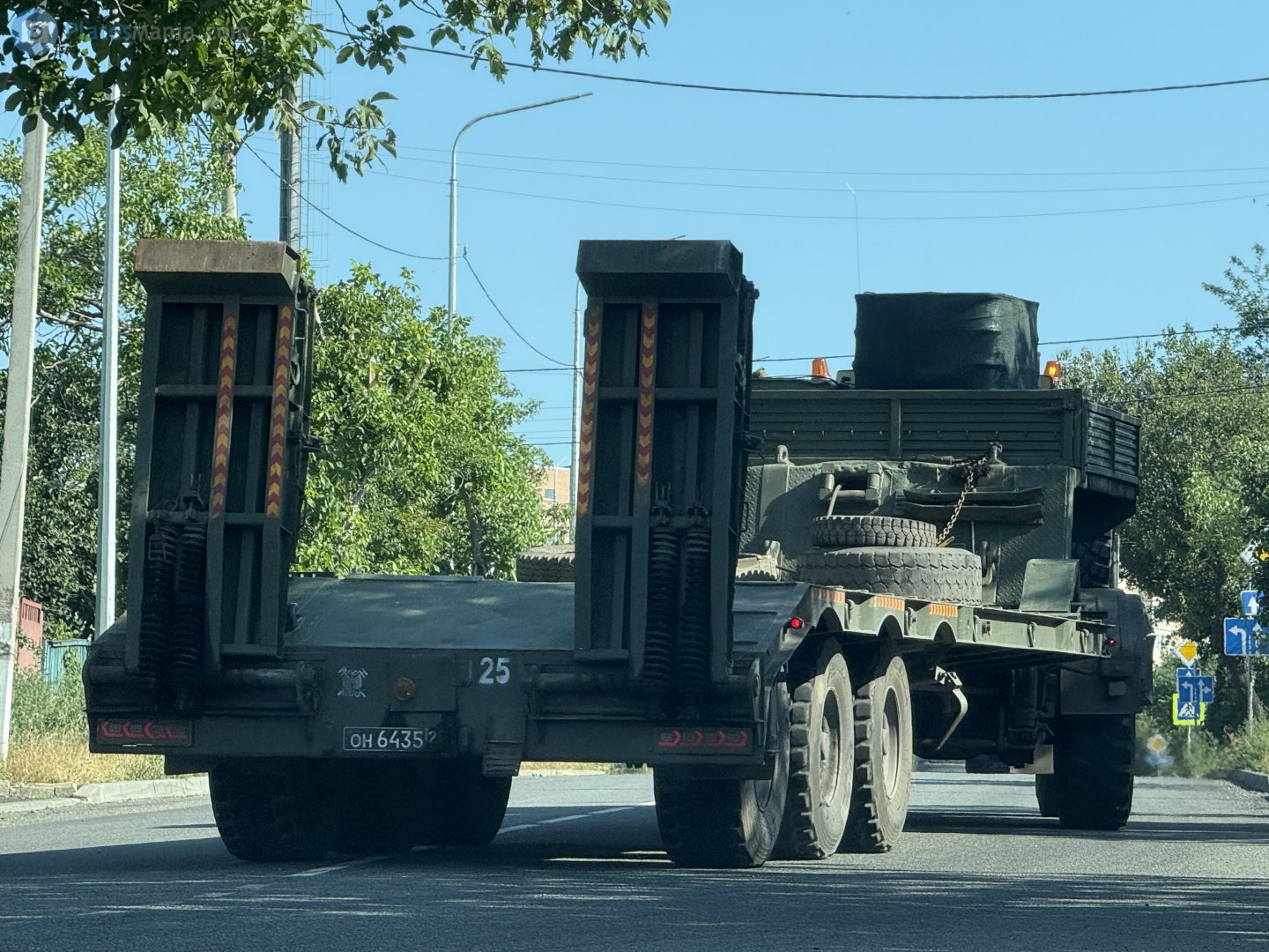 "он 6435 25" photos Military trailers. Russia