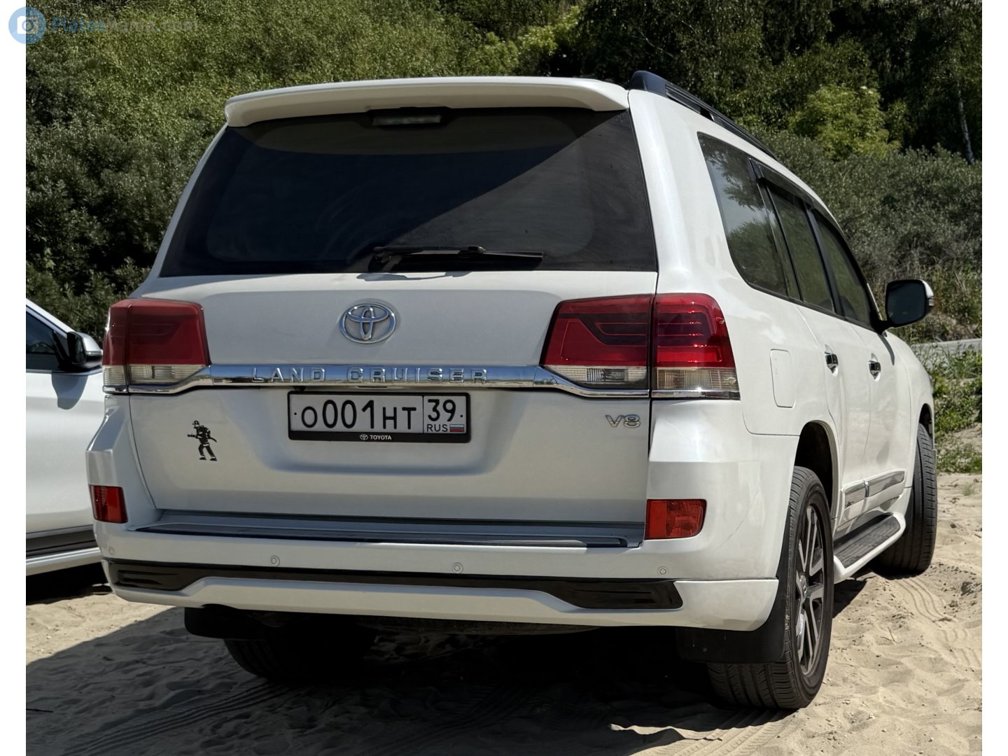 "о 001 нт 39" photos Toyota Land Cruiser. Russia