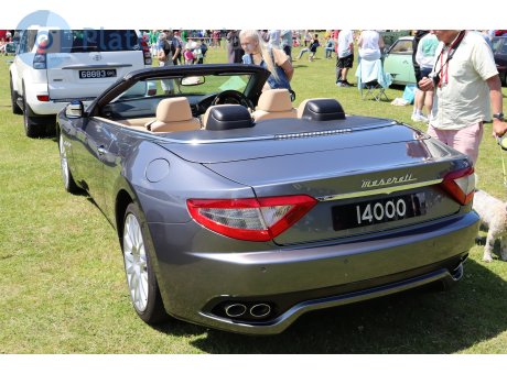 14000, Maserati GranCabrio , License plate of Guernsey