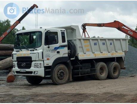 63C-159.68, Hyundai HD250 / HD260 / HD270 (Tiền Giang Province) License ...