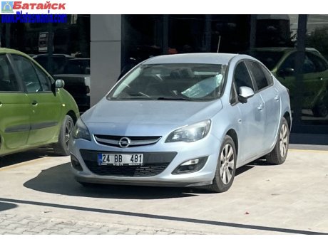 24 BB 481, Opel Astra (Erzincan) License plate of Turkey