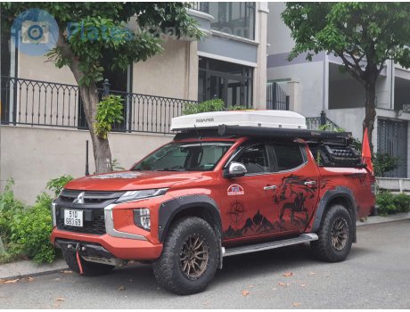 51D-683.69, Mitsubishi Triton (Ho Chi Minh Municipality) License plate ...