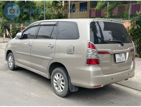 79A-066.07, Toyota Innova (Khánh Hòa Province) License plate of Vietnam