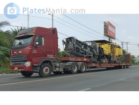 51D-335.53, CNHTC (Sinotruk) Howo A7 (Ho Chi Minh Municipality) License ...