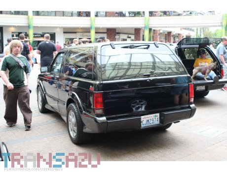 CJM2974, GMC Typhoon (Washington) License plate of the USA