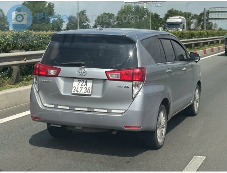 72A-347.36, Toyota Innova (Bà Rịa–Vũng Tàu Province) License plate of ...