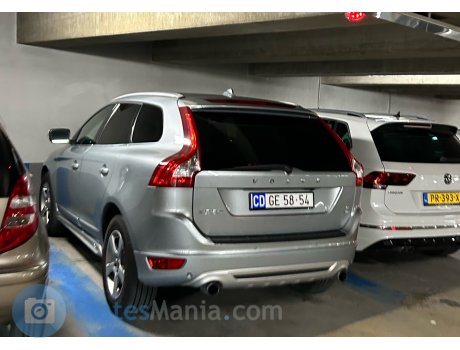 CD GE 58-54, Volvo XC60 (Geneva) License plate of Switzerland