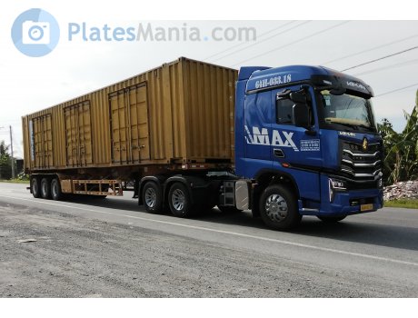64H-033.18, CNHTC (Sinotruk) Howo Max (Vĩnh Long Province) License ...