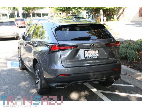 CJT5382, Lexus NX (Washington) License plate of the USA