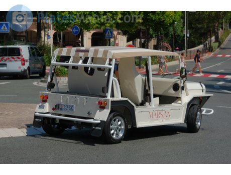 S760, MOKE Nosmoke , License plate of Monaco