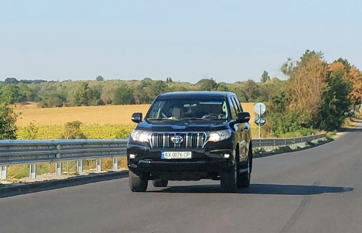"AX 0076 CP" photos Toyota Land Cruiser Prado. Ukraine