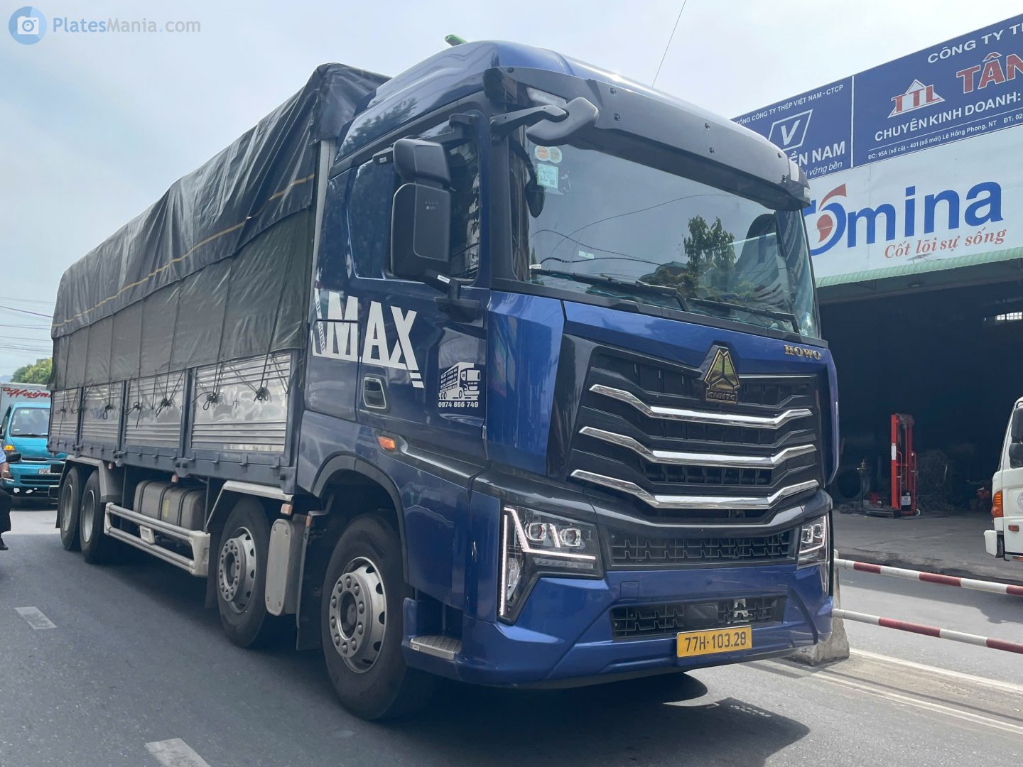 "77H-103.28" photos CNHTC (Sinotruk) Howo Max. Vietnam