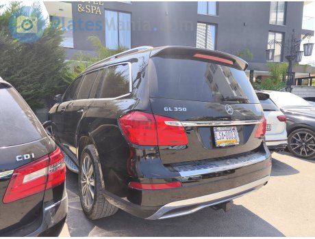 LSA-0003, Mercedes-Benz GL-Klasse (Pennsylvania) License plate of the USA