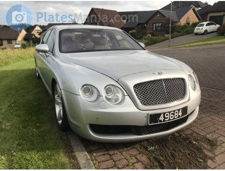 49684, Bentley Continental , License plate of Guernsey