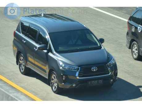 H 1749 CV, Toyota Innova (Central Java (Semarang)) License plate of ...