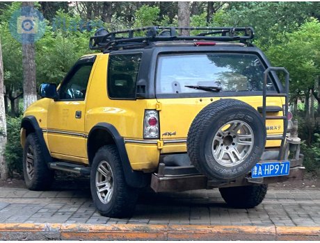 津A·HP971, Landwind X9 (Tianjin Сity) License plate of China