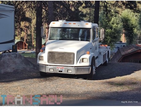 6B 2926T, Freightliner FL-Series (Idaho / Boise) License plate of the USA