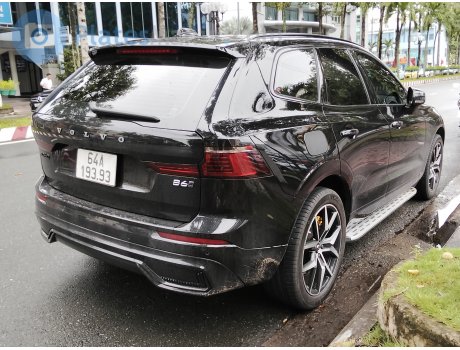 64A-193.93, Volvo XC60 (Vĩnh Long Province) License plate of Vietnam