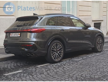 GE 465049, Audi SQ5 (Geneva) License plate of Switzerland