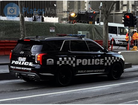 2AD-5SA, Hyundai Palisade (Victoria) License plate of Australia
