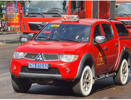 29A-010.92, Mitsubishi Triton (Hanoi Municipality) License plate of Vietnam