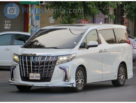 2AW-1099, Toyota Alphard (Phnom Penh autonomous municipality) License ...