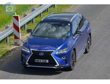 M44 CUD, Lexus RX (Oxford) License plate of the United Kingdom