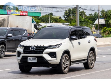 กบ 8927, Toyota Fortuner (Phetchaburi) License plate of Thailand