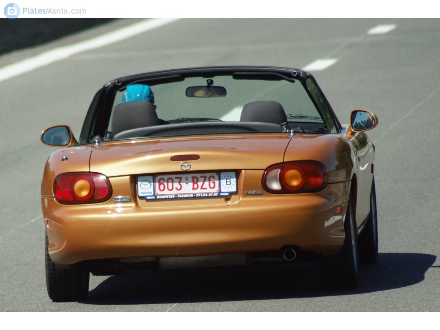 "603-BZG" photos Mazda MX-5/Miata. Belgium