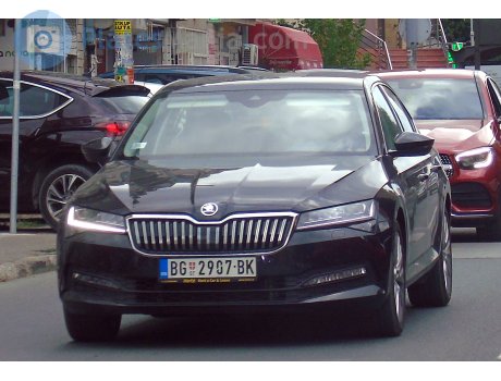 "BG 2907-BK" photos Skoda Superb. Serbia