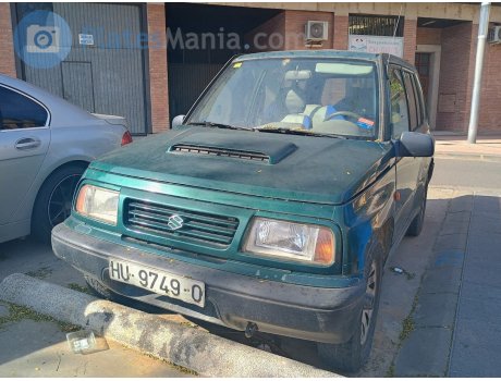 HU 9749 O, Suzuki Vitara (Huesca) License plates of Spain