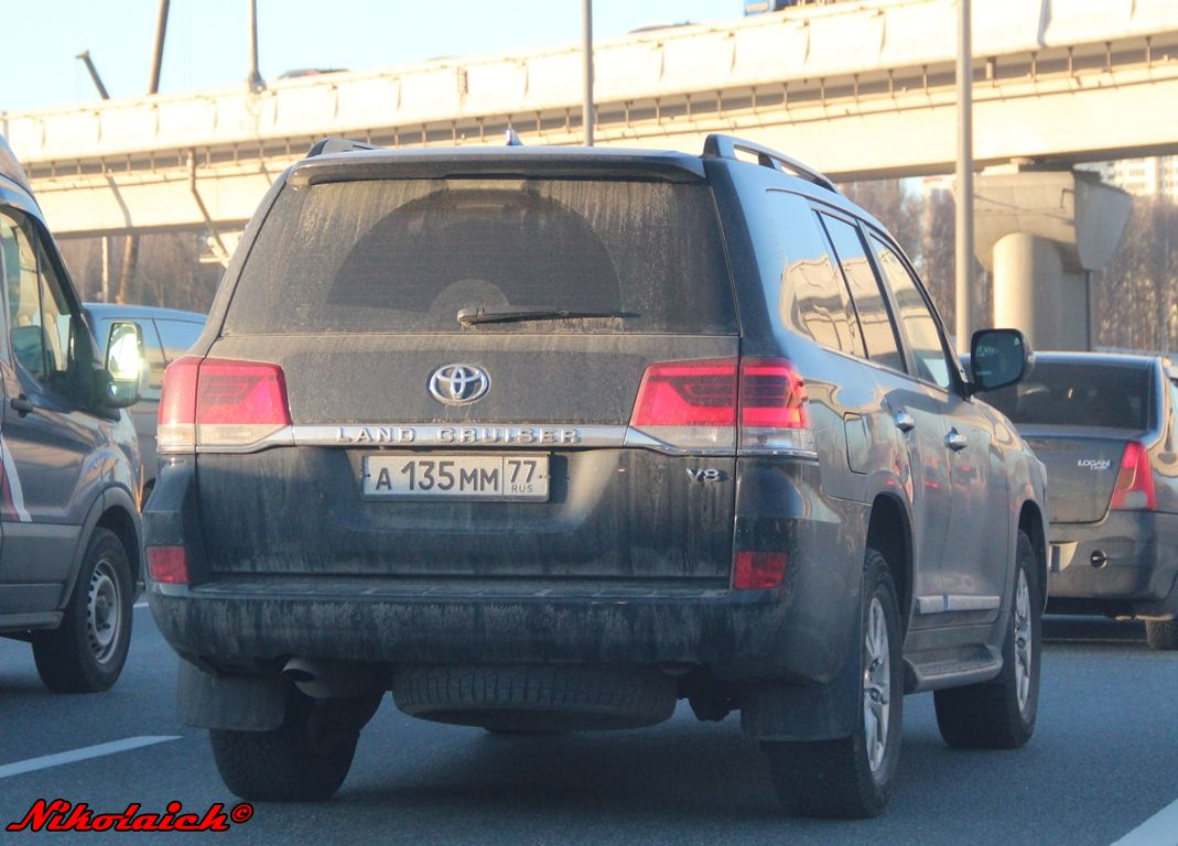 "а 135 мм 77" photos Toyota Land Cruiser. Russia