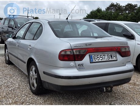 6557 BWH, SEAT Toledo , License plates of Spain