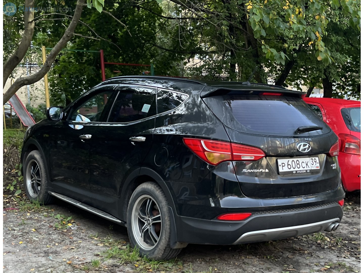 "р 608 ск 39" photos Hyundai Santa Fe. Russia