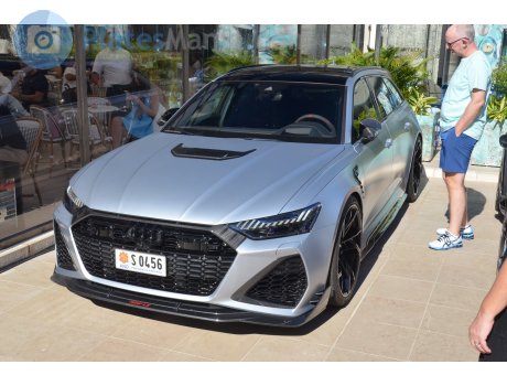 S 0456, Audi RS6 , License plate of Andorra