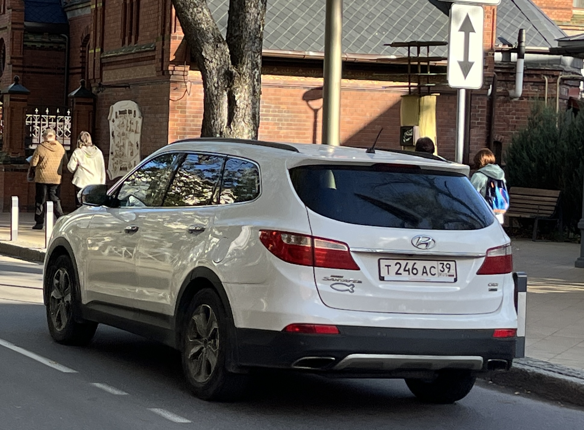 "т 246 ас 39" photos Hyundai Santa Fe. Russia