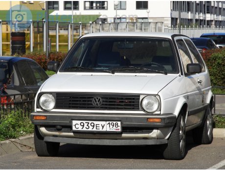 с939еу198, Volkswagen Golf (St. Petersburg City) License plate Russia