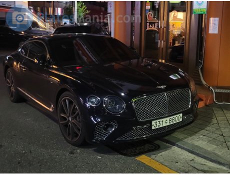 331수 8800, Bentley Continental , License plate of South Korea