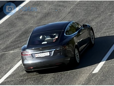 ZH 522623, Tesla Model S (Zurich) License plate of Switzerland