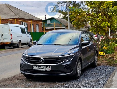 р413ан977, Volkswagen Polo (Moscow City) License plate Russia