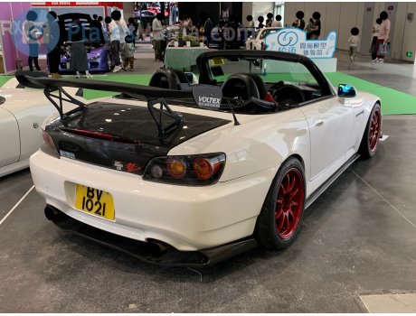 BV 1021, Honda S2000 , License plate of Hong Kong