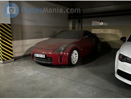 "BH 1524 OB" photos Nissan 350Z. Ukraine